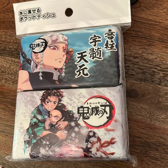 Bandai | Other | Demon Slayer Pocket Tissue From Japan Bandai | Poshmark